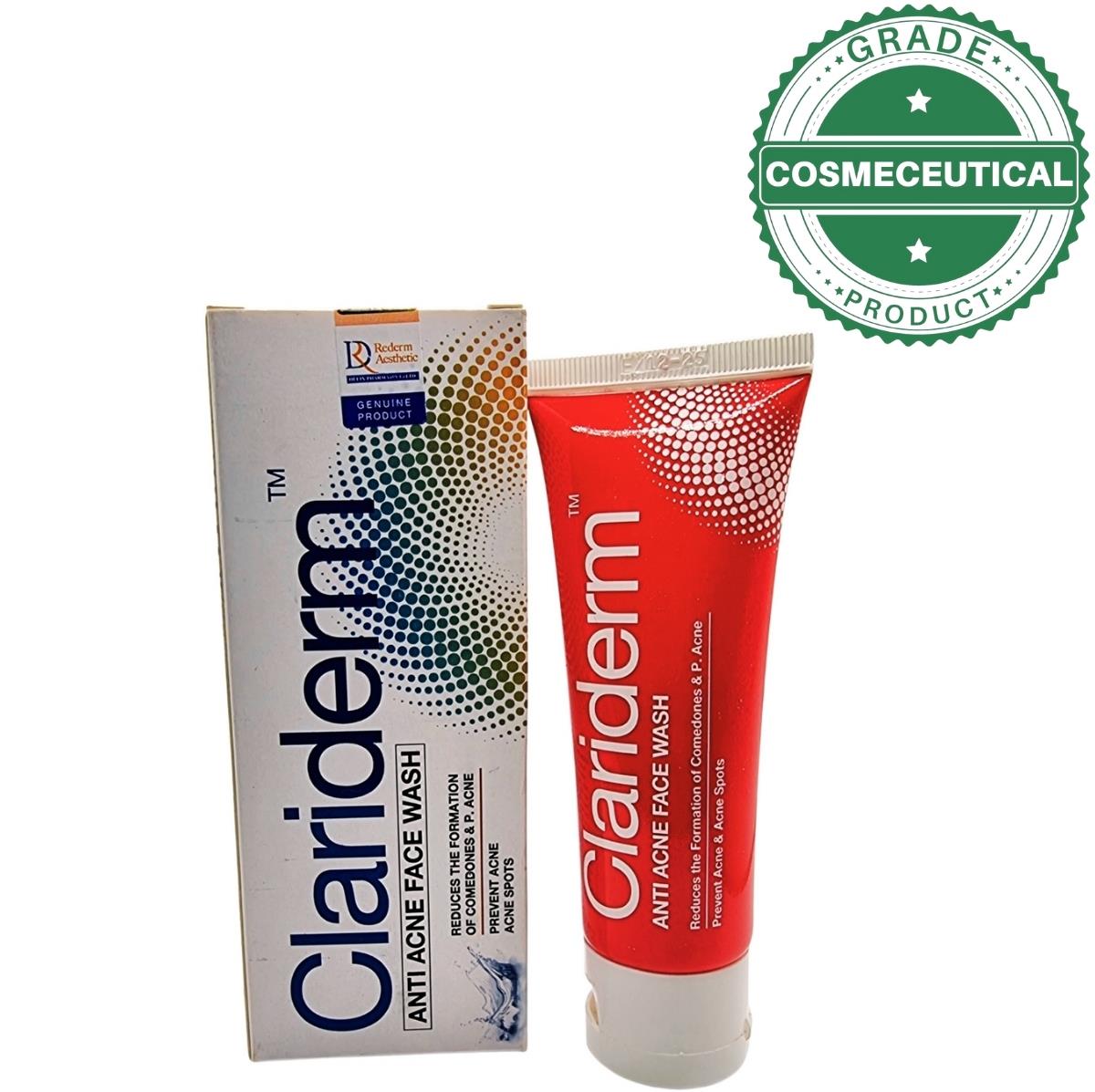 Clariderm Anti-Acne Face Wash: A Dermatologist's Review - Blog.Derma.pk